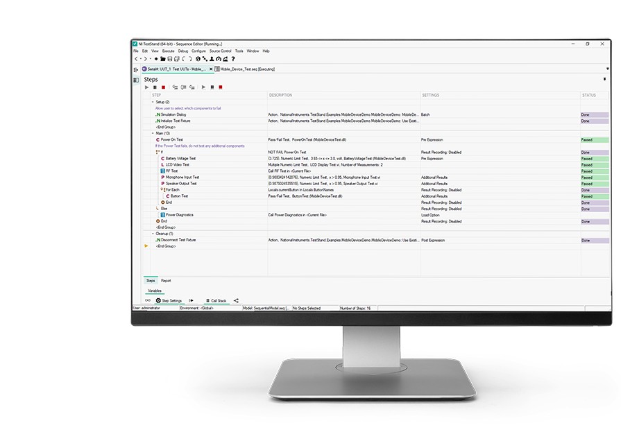 什麼是 TestStand？ - NI