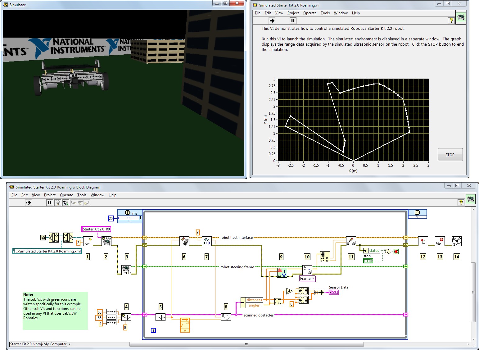 Overview Of The Labview Robotics Module National Instruments 1230