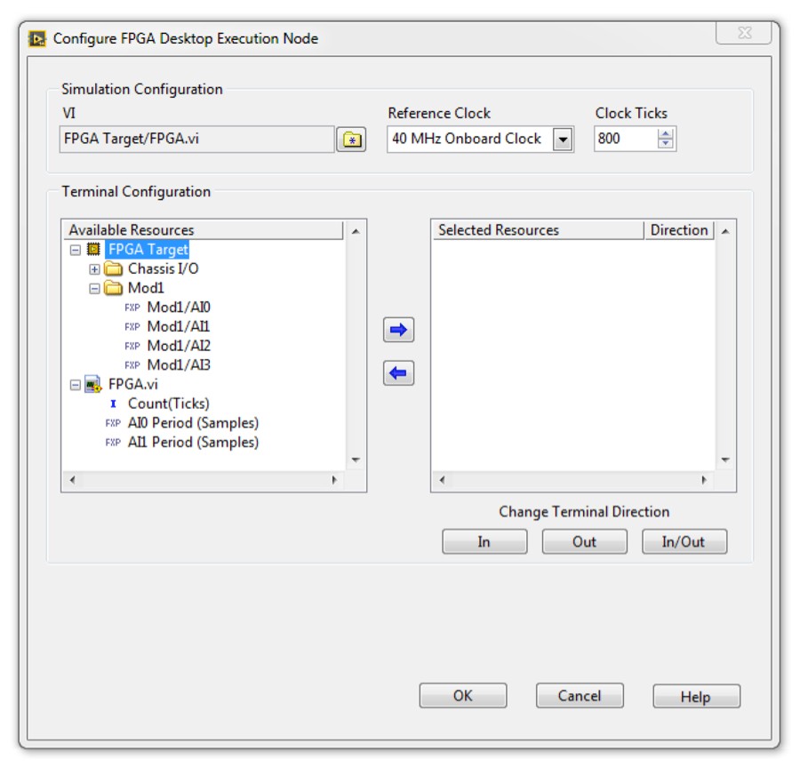 Using The Labview Fpga Desktop Execution Node Ni 6718