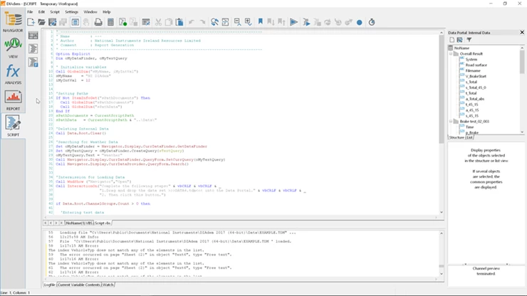 Create Custom Applications in DIAdem - NI Create Custom Applications in DIAdem - NI