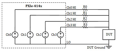 Cascading the Outputs of the NI PXIe-4140/4141/4142/4143/4144/4145 - NI