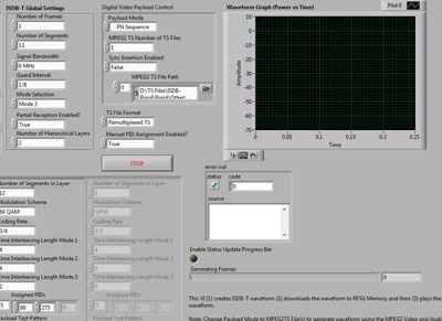 ISDB-T/Tb Digital Video Signal Generation Toolkit Download - NI