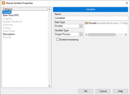 LabVIEW 공유 변수 사용하기 - NI