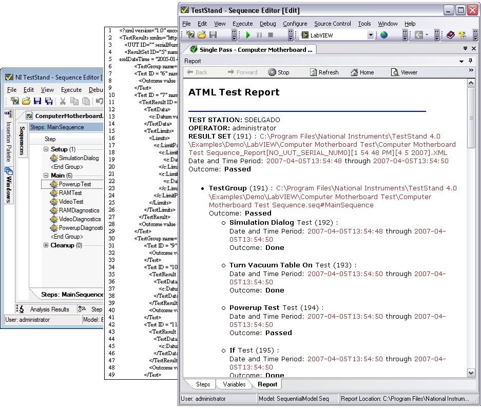 Atml The Standard For Interfacing Test System Components Using Xml Ni
