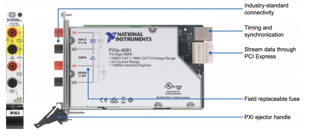 使用NI PXIe-4081 7½位数字万用表电池验证和功耗分析 - NI