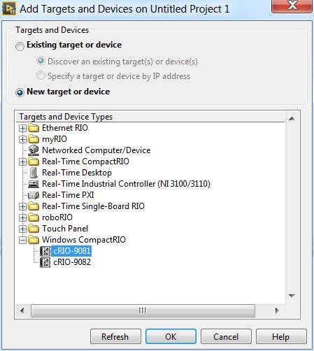 Remote Application Development for Windows-based CompactRIO - NI