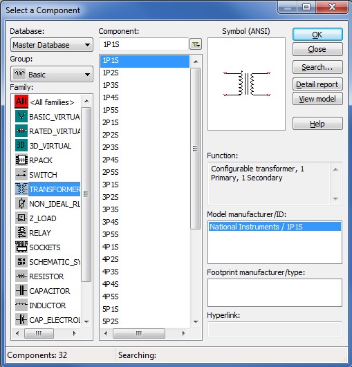 Archived: Improved Transformer Models in Multisim 12.0 - NI